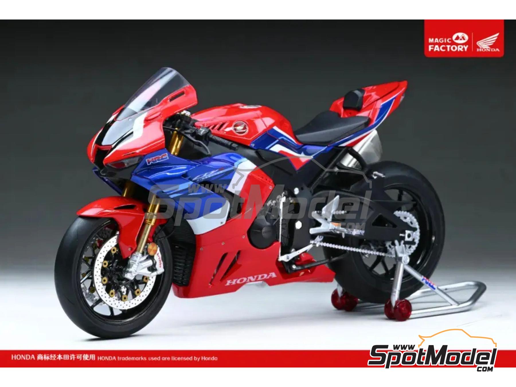 Magic Factory 1402: Motorbike scale model kit 1/9 scale - Honda CBR1000RR-R Fireblade SP - Pre ...